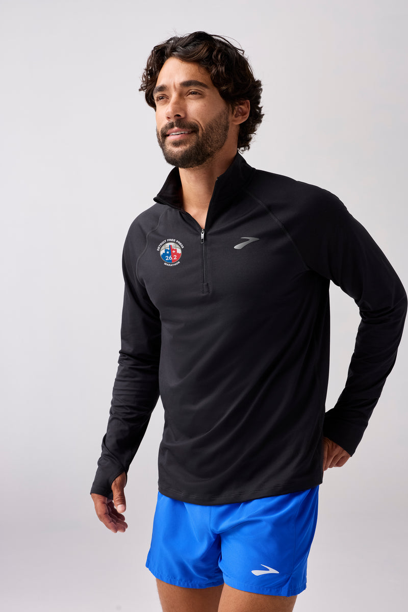 Men's Detroit Marathon Dash 1/4 Zip 3.0 Distance – Running Lab