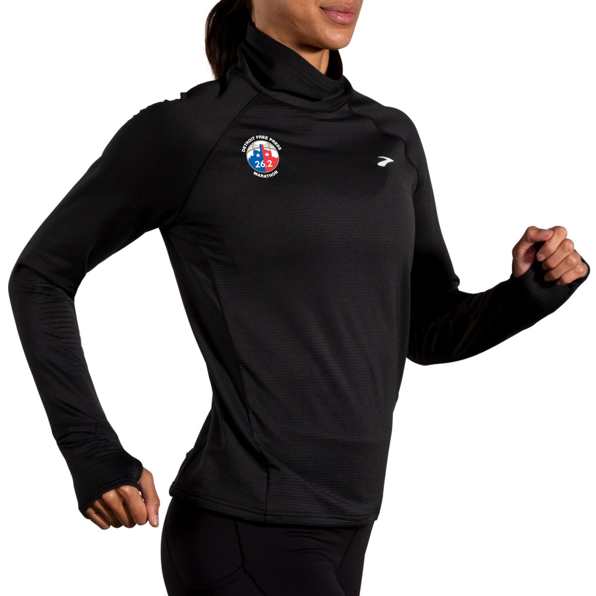 Detroit Marathon - Women's Notch Thermal LS 2.1 Distance | Warm running ...