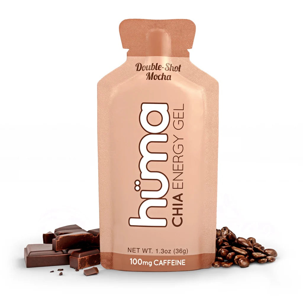 Hüma - Chia Energy Gel | Double Shot Mocha – Running Lab