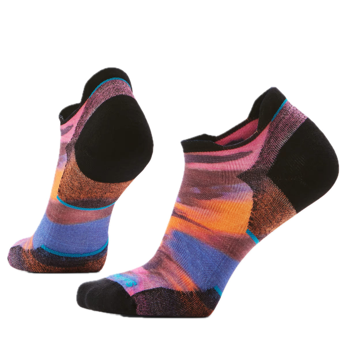 Smartwool - Women's Run Targeted Cushion Brushed Print Low Ankle Sock ...
