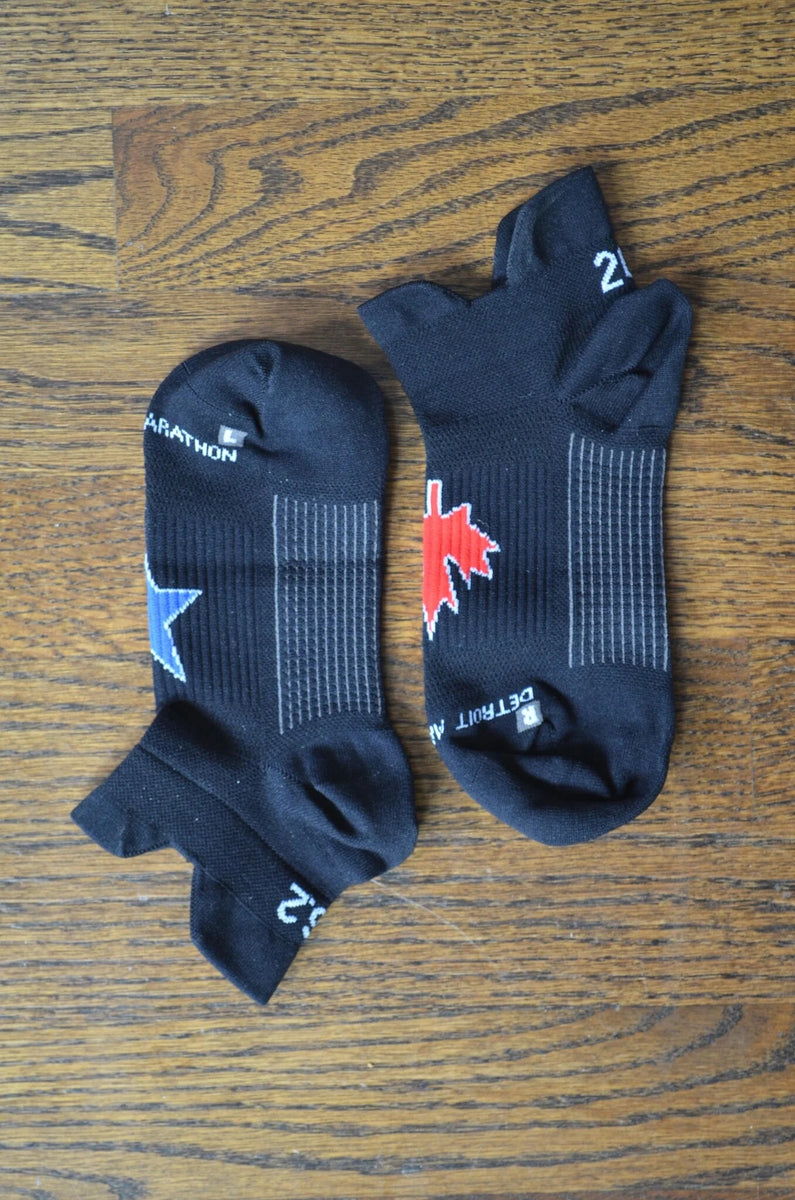 Detroit Free Press Marathon - Distance Running Sock – Running Lab